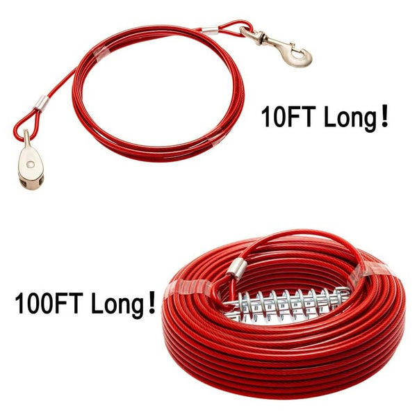 Red Dog Run Cable - PUPTECK